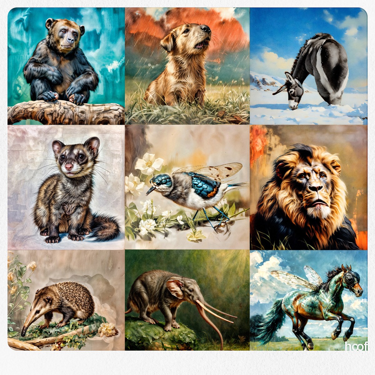 Dubbeldieren / Double animals – Hoof